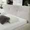 Double bed - DELPHI - Musterring - contemporary / upholstered / linen