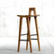 Contemporary bar stool - GRABLE - qowood - oak