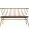Traditional bench - ORIGINALS : LOVE SEAT - ercol - walnut / beech / elm