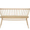 Traditional bench - ORIGINALS : LOVE SEAT - ercol - walnut / beech / elm