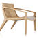 Contemporary armchair - LINNA - SOLLOS - wooden
