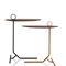 Contemporary side table - ASTI - SOLLOS - lacquered metal / triangular ...