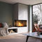Corner fireplace insert - VISIO 2 L - Attika Feuer AG - wood-burning ...
