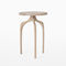 Organic design side table - POWELL - CASTE - walnut / wenge / white oak