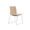 Contemporary chair - 2Q - Quinette Gallay - plywood / steel base ...