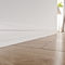 MDF baseboard - ESTILO - VOX - for electrical wiring