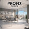 Fixed partition - PROFIX DOOR - Logli Massimo Spa - modular / glass / aluminum