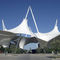 Cable-and-membrane tensile structure - MAST-SUPPORTED TENSILE ...