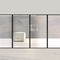 Removable partition - 3530 - PortaPivot - aluminum / home / for open space