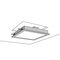 Recessed ceiling light fixture - PLAN/N - ATENA LUX SRL - LED / square ...