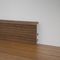 Beige baseboard - LINE 8603 - PROFILPAS - brown / PVC / rectangular