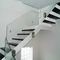 Glass railing - L200 - Salinox - stainless steel / steel / glass panel