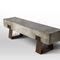 Industrial design garden bench - VAULT - greenstone co ltd - metal ...