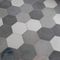 Indoor tile - 3D HEX - Slabb - Architectural Concrete - floor ...