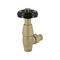 Radiator shut-off valve - BRASS MATT - CaloriferiOnline - brass ...