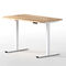 Stand-up desk - ELEVA PRO - Eleva - with post / contemporary / oak