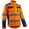 Work jacket - HIBANA - Coverguard - high-visibility / cotton / polyester