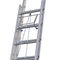 Aluminum ladder - KC2 - CENTAURE - steel / sliding