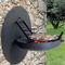 Charcoal barbecue - SIGMAFOCUS - Focus Creation - wood-burning / wall-mounted / steel