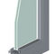 Inox window profile - JANSEN-ECONOMY 50 - JANSEN - steel
