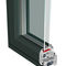 PVC-U window profile - SLIM SASH - KÖMMERLING - security