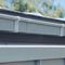 Zinc-titanium roof gutter - BOX - RHEINZINK - square