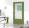 Interior door - Super Color - Novoferm - galvanized steel / swing ...