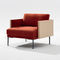 Contemporary armchair - STEEVE - Arper - fabric / leather / synthetic ...