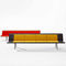 Modular upholstered bench - ZINTA - Arper - contemporary / fabric / leather