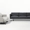 Modular sofa - STEEVE - Arper - white / gray / brown