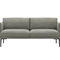 Modular sofa - STEEVE - Arper - white / gray / brown