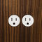 Power socket - 22 ALTERNATE - BOCCI - double / wall-mounted / recessed