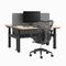 Workstation desk - NEVI LINK - Herman Miller - free-standing / 2-4 ...