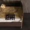Contemporary bedside table - MILVIAN - MisuraEmme SpA - wooden / glass ...
