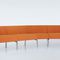 Modular sofa - APRIL SYSTEM - Modus - orange / fabric / cast aluminum base