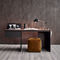 Free-standing desk - SCRIBA - Molteni&C - contemporary / wooden / leather