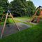 Cable slide for playground - MEDIUM CABLEWAY WITH PLATFORM - Lars Laj
