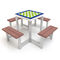 Contemporary chess table - JOC-98A-MT - mobipark - for playgrounds ...