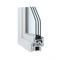 Sash window - Salamander - tilt-and-turn / top-hung / PVC