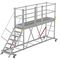 Outdoor platform - CLASSIC - FORTAL - for construction / work / loading