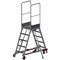 Commercial step ladder - MRD - FORTAL - contemporary / work / on casters