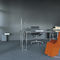 Contemporary dining table - Double X - CLASSICON - lacquered MDF / crystal / chrome steel base