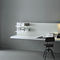 Wall-mounted desk - WEB - Porro - contemporary / wooden / for hotel
