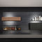Contemporary TV wall unit - MODERN - Porro - wooden / by Piero Lissoni