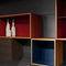 Contemporary TV wall unit - MODERN - Porro - wooden / by Piero Lissoni