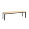 Contemporary locker room bench - NEO - GEKIPS - wooden / metal / commercial