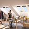 Wooden window - 2 EN 1 - VELUX - glass / fixed / projection