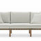 Garden sofa - MISTRAL 103 - RODA - gray / brown / blue