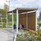 Public space shade structure - ROUGH&READY SHADES CURVED - Streetlife