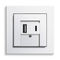 Power socket - Gira - USB / double / wall-mounted